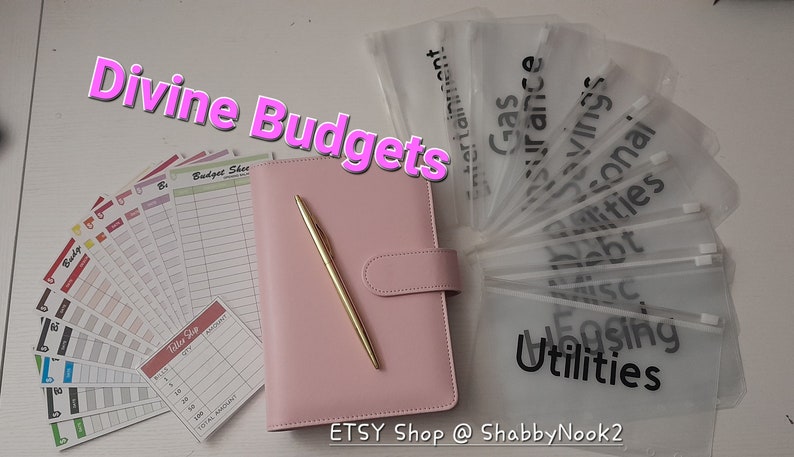 A6 Budget Planner Kit - Etsy