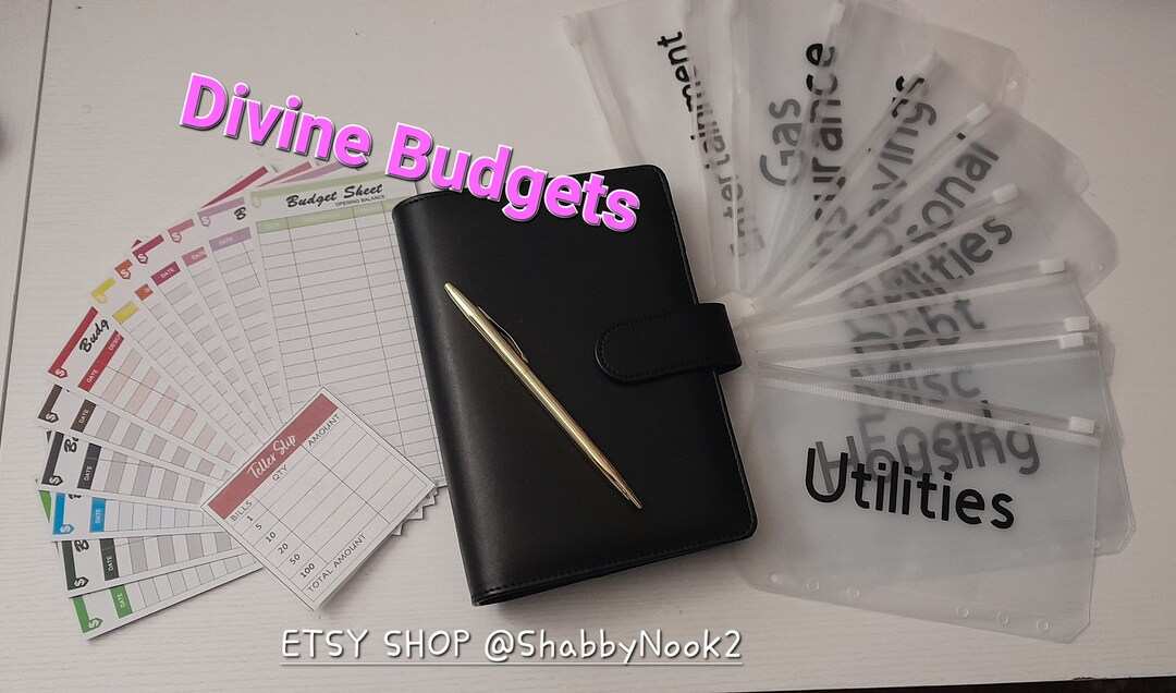 A6 Budget Planner Kit - Etsy