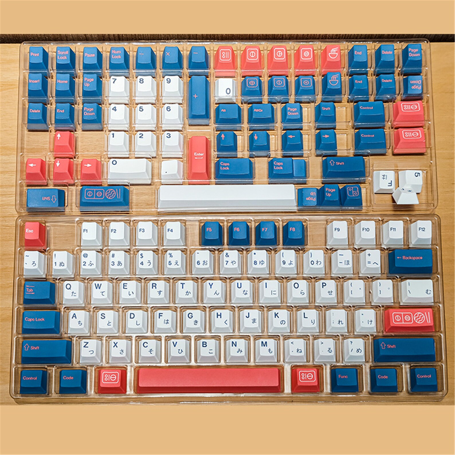 Japanese Character Themed Keycaps Set 134 Key Keycaps PBT | Etsy