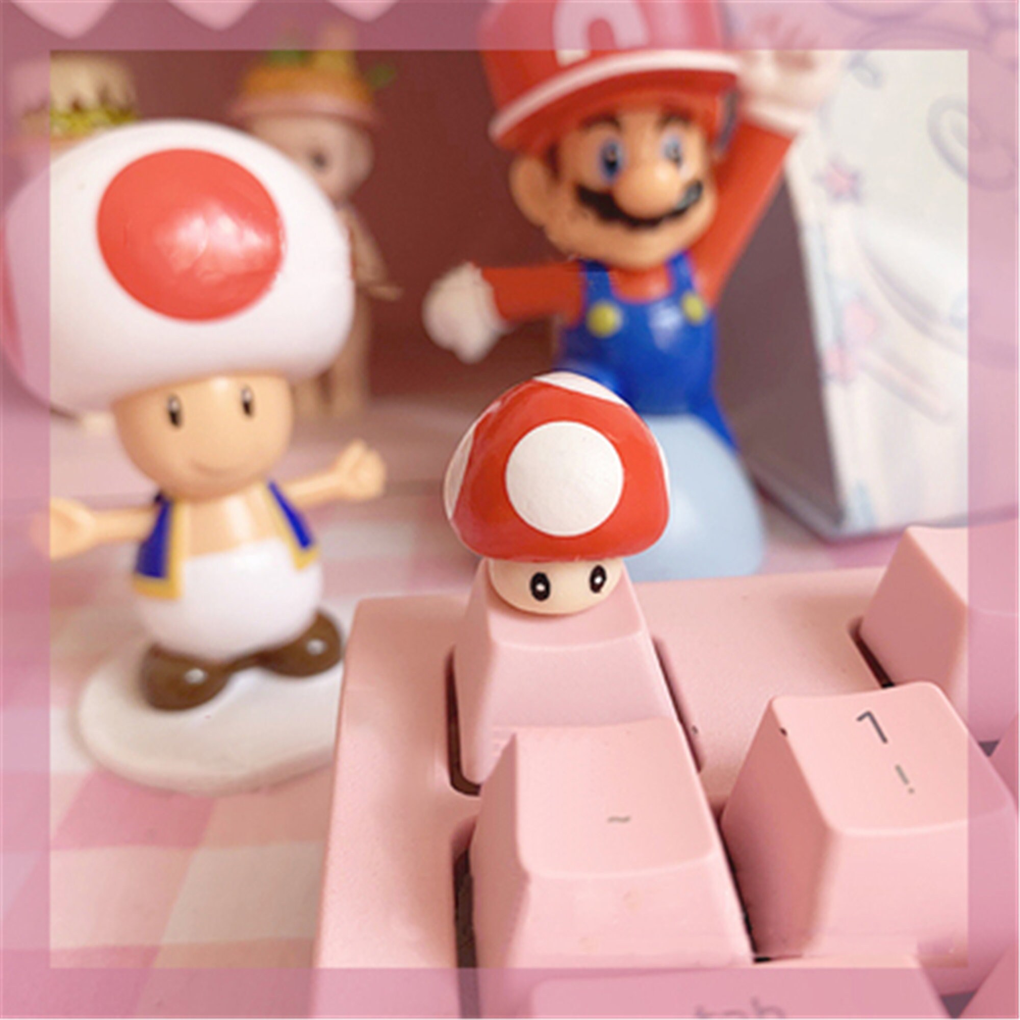 Mario Keycap Set 3D KeycapsESC Cross Shaft Keycap | Etsy