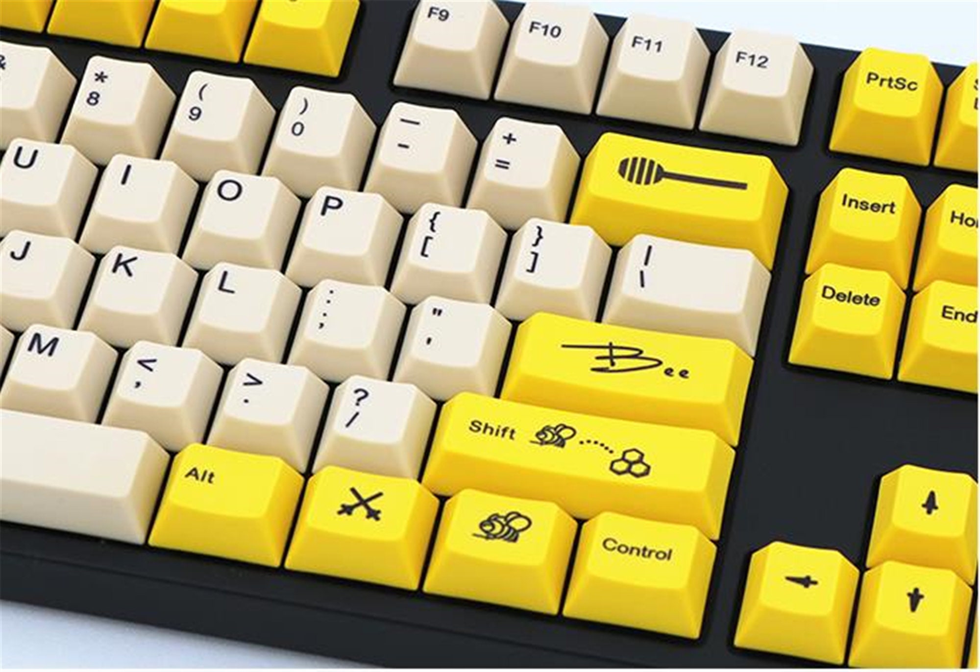 Bee Theme KeycapDIY 108key 135key KycapPBT Material | Etsy
