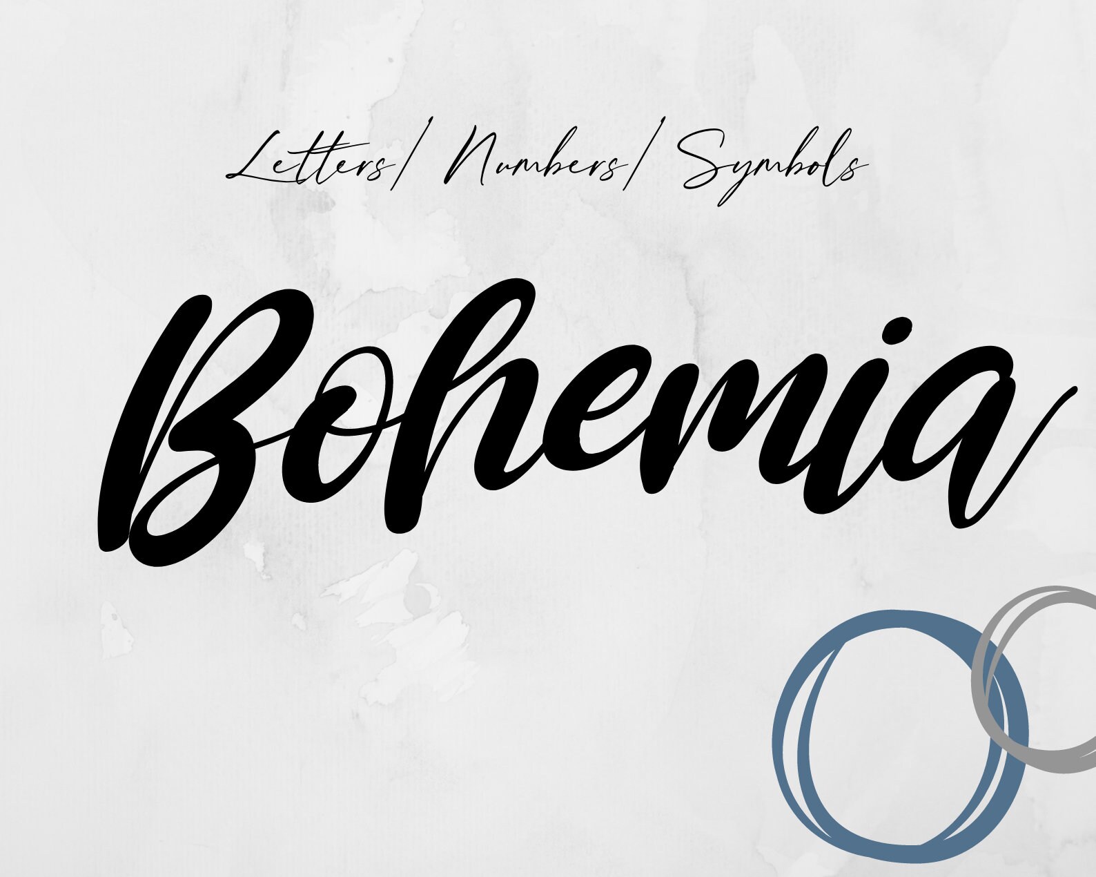 Bohemia font Handwritten font Modern font digital Font | Etsy