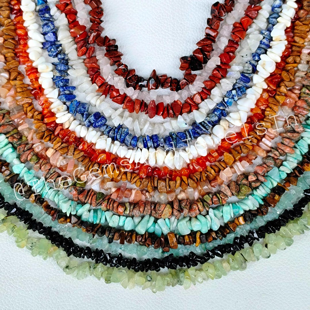 36" Mix Crystal Chip Beads Strand, DIY Jewelry Making - Etsy