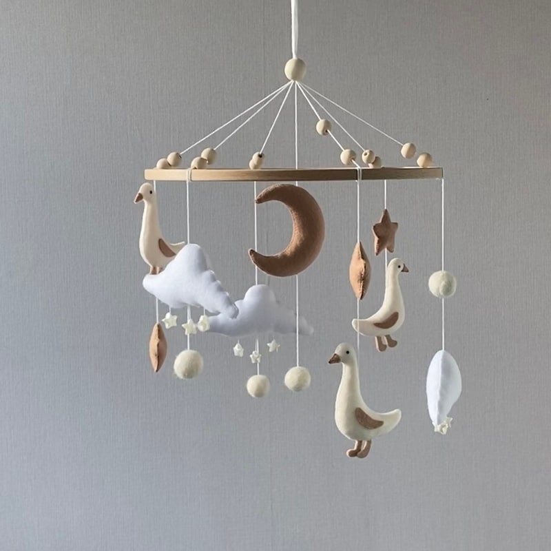 Mobile for Baby Boy Farm - Etsy