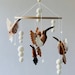 Bird Mobiles for Nursery, Neutral Mobile, Realistic Felt Birds for Girl ...