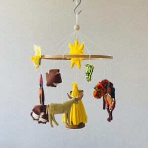 Custom Baby Mobile, African Village, Baby Mobile for Girl and Boy, Crib ...