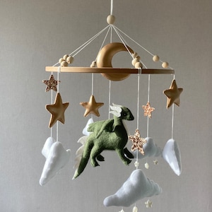 Fantasy Baby Nursery, Dragon Nursery Baby Mobile, Felt Hanging Toy ...