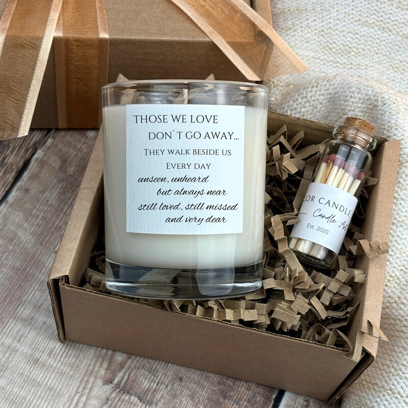 Sympathy Candle for Men - Etsy UK