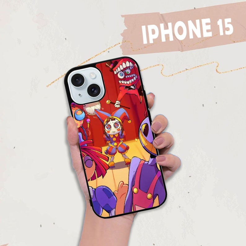 Pomni the Amazing Digital Circus C Phone Cases Fit for iPhone 15 14 13 ...