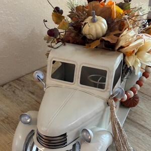 Fall Truck Centerpiece, Farmhouse Truck Table Decor, Autumn Truck ...
