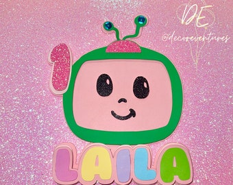 Coco Melon Cake Topper - Etsy