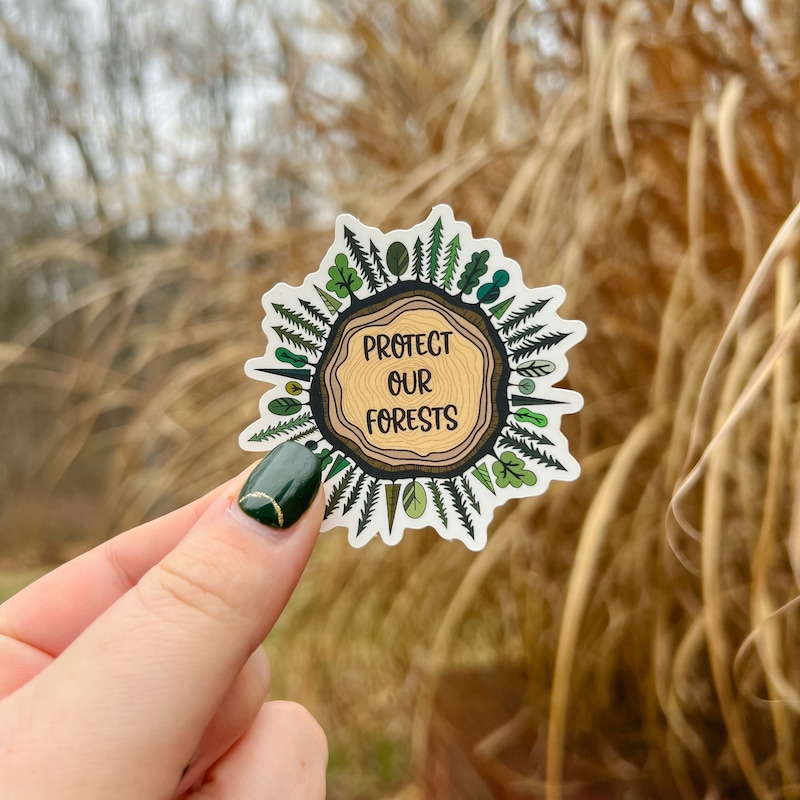 Forest Stickers - Etsy