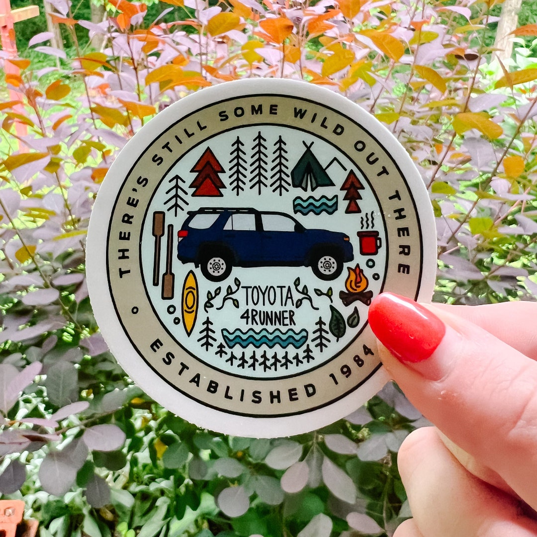Outdoorsy Toyota 4runner Sticker - 5th Generation - Etsy