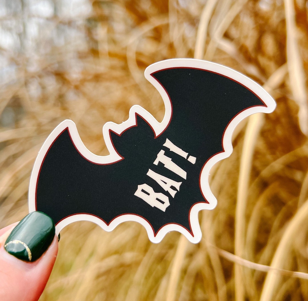 BAT! Die Cut Sticker - Etsy