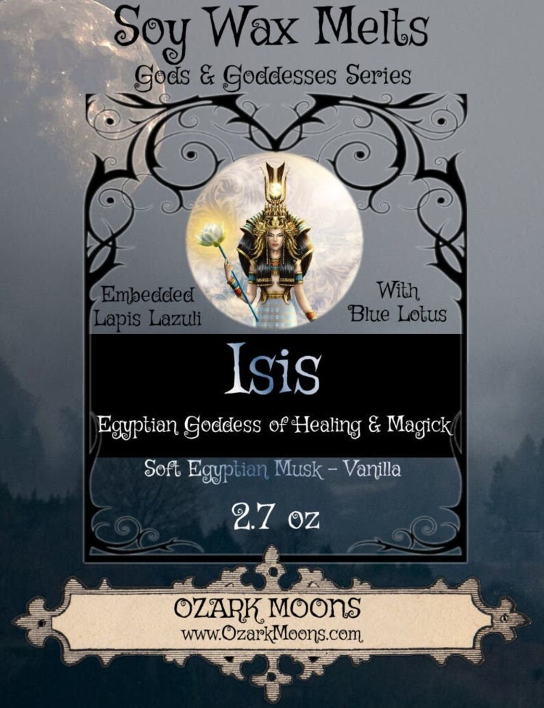 ISIS Egyptian Goddess of Healing Magick Love Motherhood - Etsy