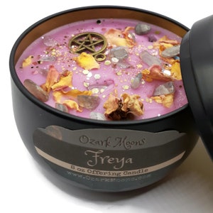 FREYJA Aka FREYA 8 Oz Norse Goddess of Love, Magic, and War With ...