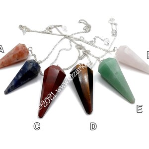 Crystal Pendulum and Wooden Divination Board Set Your Choice - Etsy