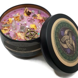 FREYJA Aka FREYA 8 Oz Norse Goddess of Love, Magic, and War With ...