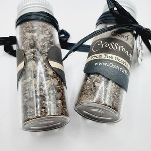 Jar of Witch's Grave Crossroads Dirt for Witchcraft Spells Authentic ...