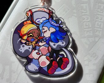 Splatoon Deep Cut Shiver Frye Big Man Harmony / ABXY Chirpy Chips Large ...