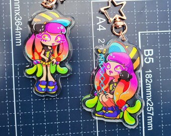 Splatoon Deep Cut Shiver Frye Big Man Harmony / ABXY Chirpy Chips Large ...