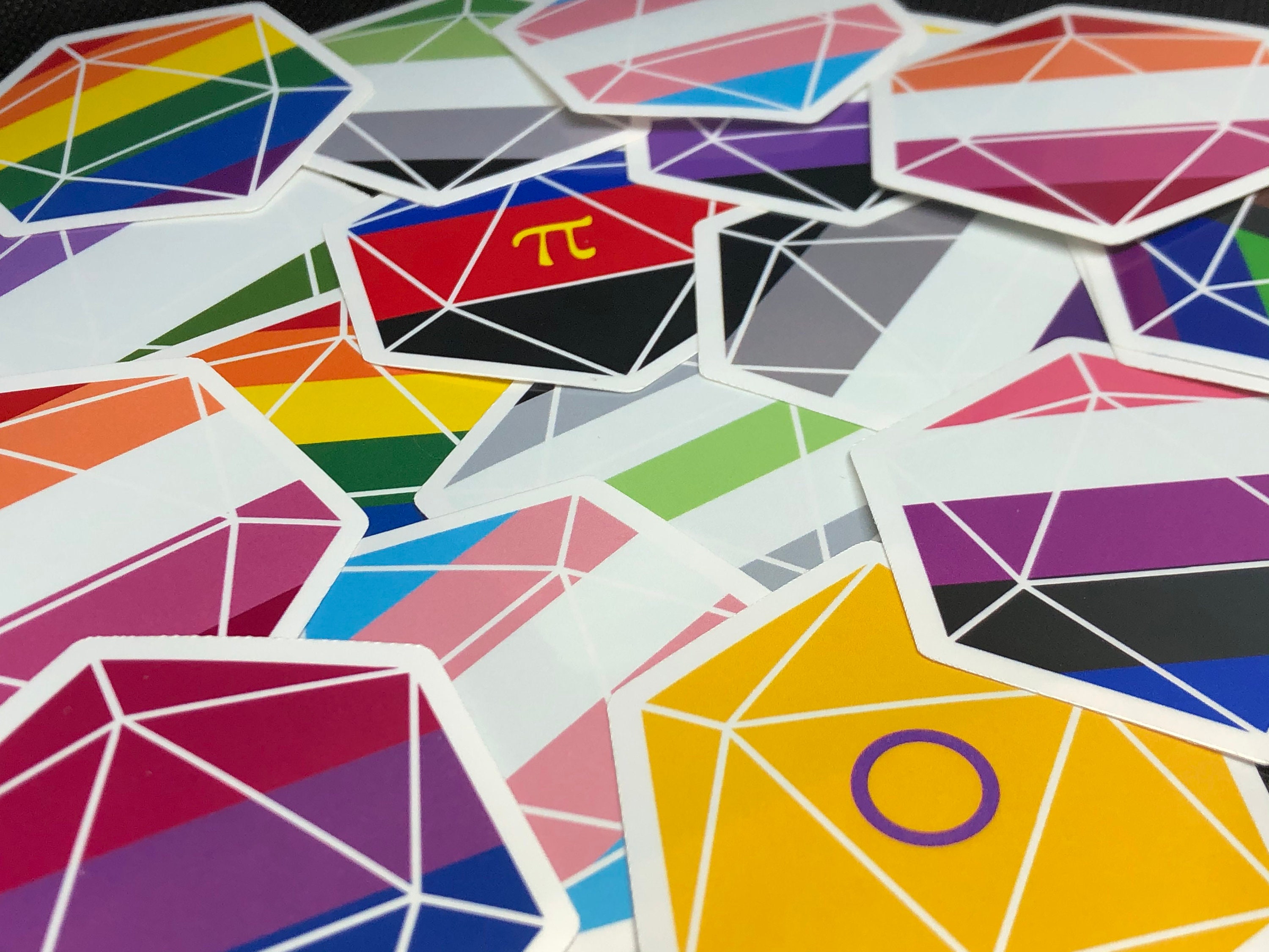 D&D D20 PRIDE STICKERS - Etsy