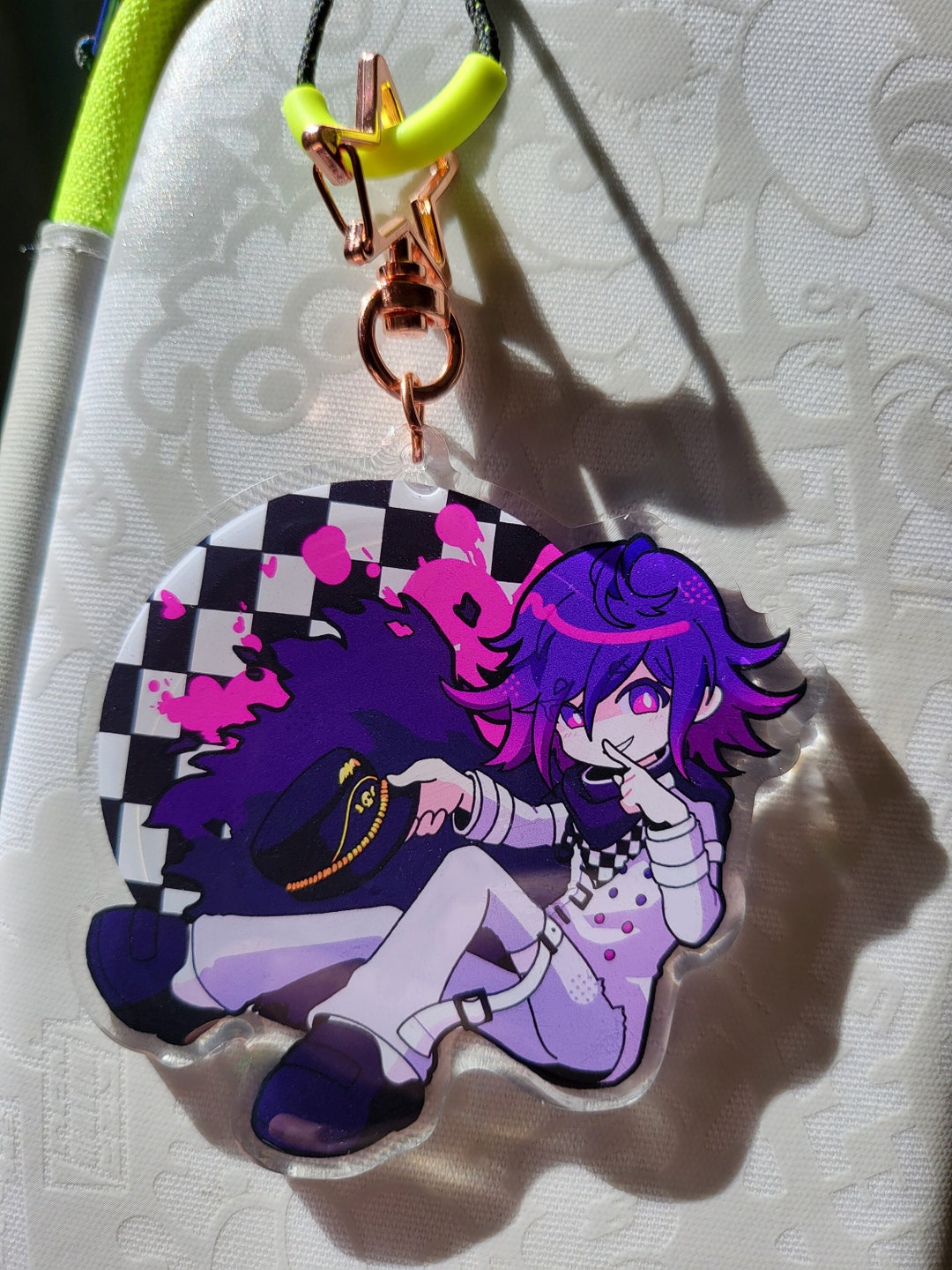 Danganronpa Kokichi Oma Acrylic Keychain - Etsy