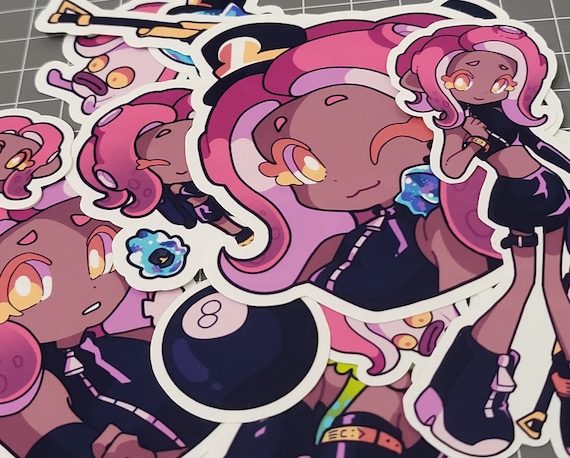 Splatoon Agent 8 Sticker Pack - Etsy