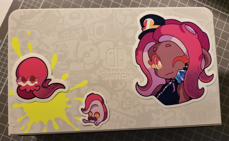 Splatoon Agent 8 Sticker Pack - Etsy