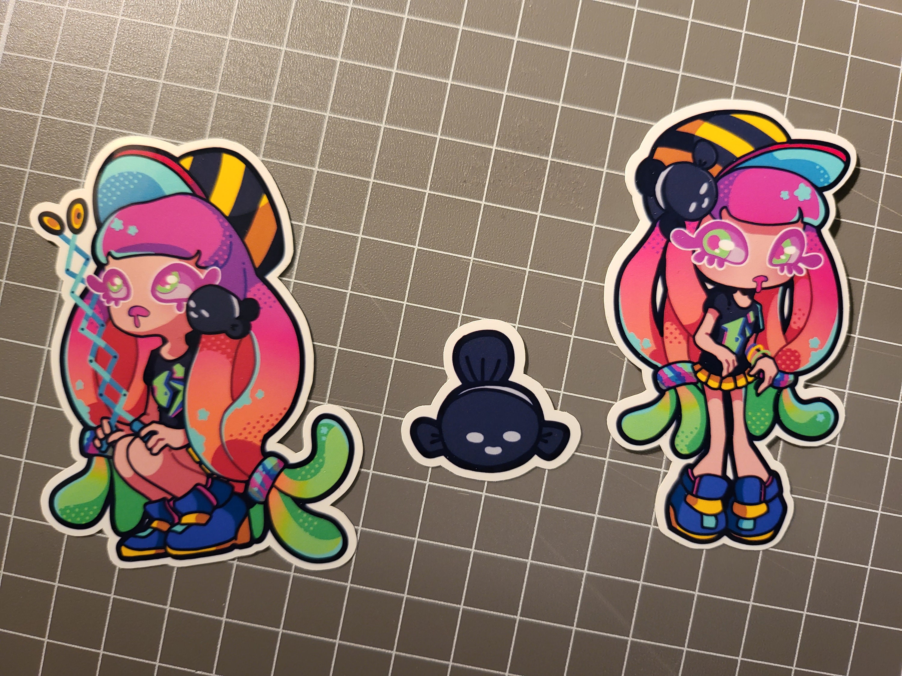 Splatoon 3 Harmony Sticker Bundle Paruko - Etsy