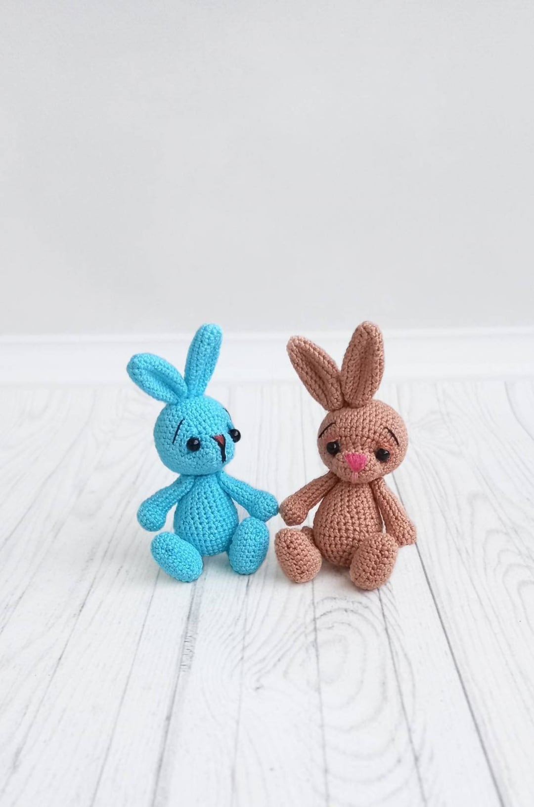 Easter Bunny Miniature Bunny Toy Stuffed Bunny Plush Easter - Etsy