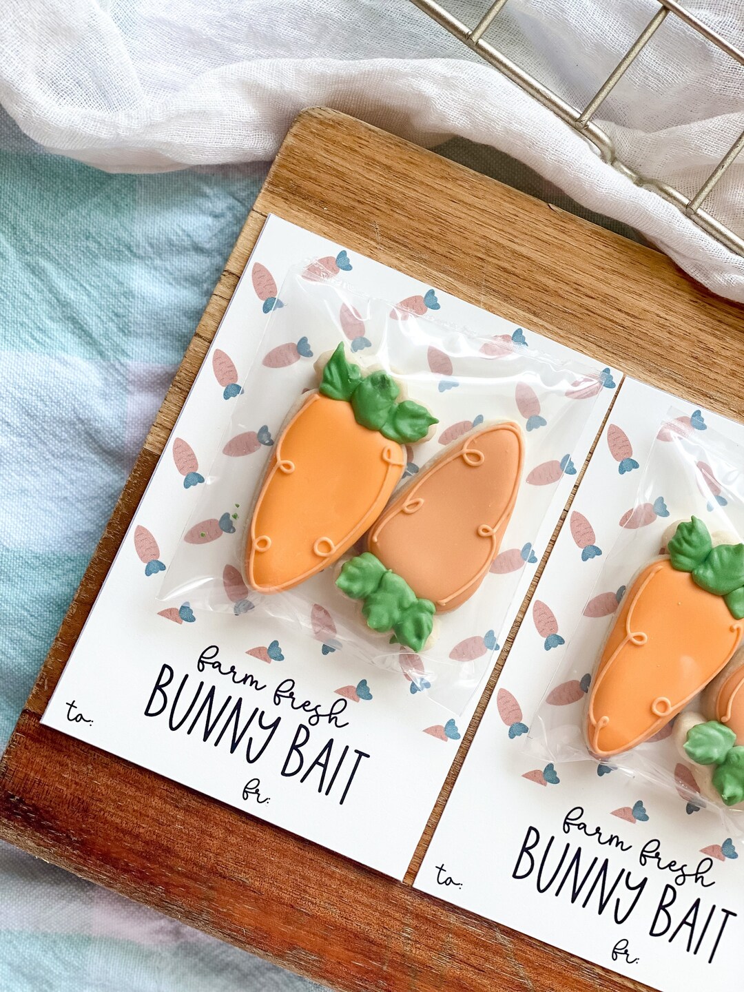 Cookie Card – Easter – Mini Cookie – Sugar Cookie – 3.5x5 - 5x7 ...