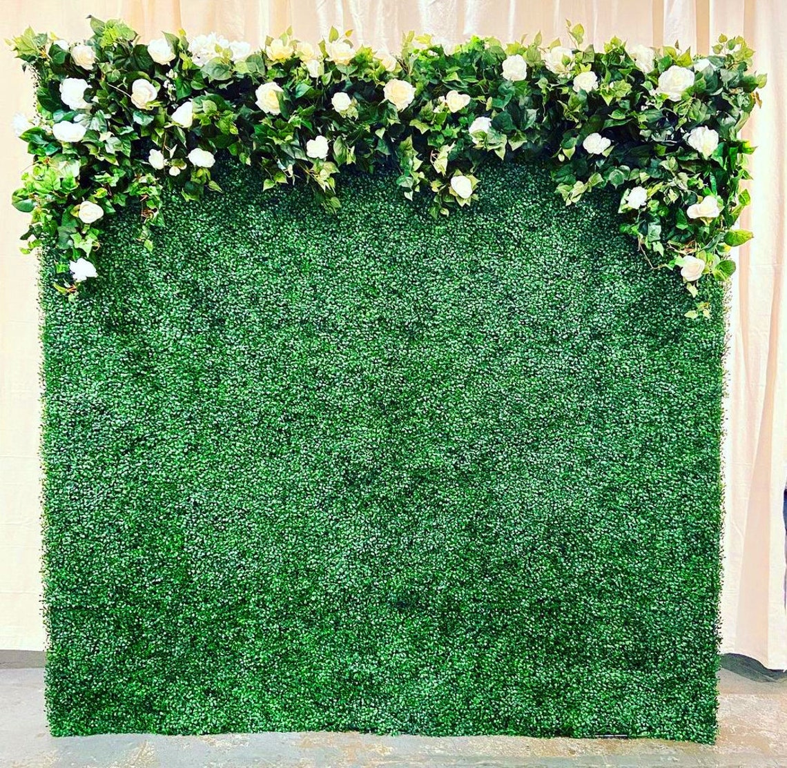 Wedding backdrop for ceremonyGreenery wedding backdrop Green | Etsy