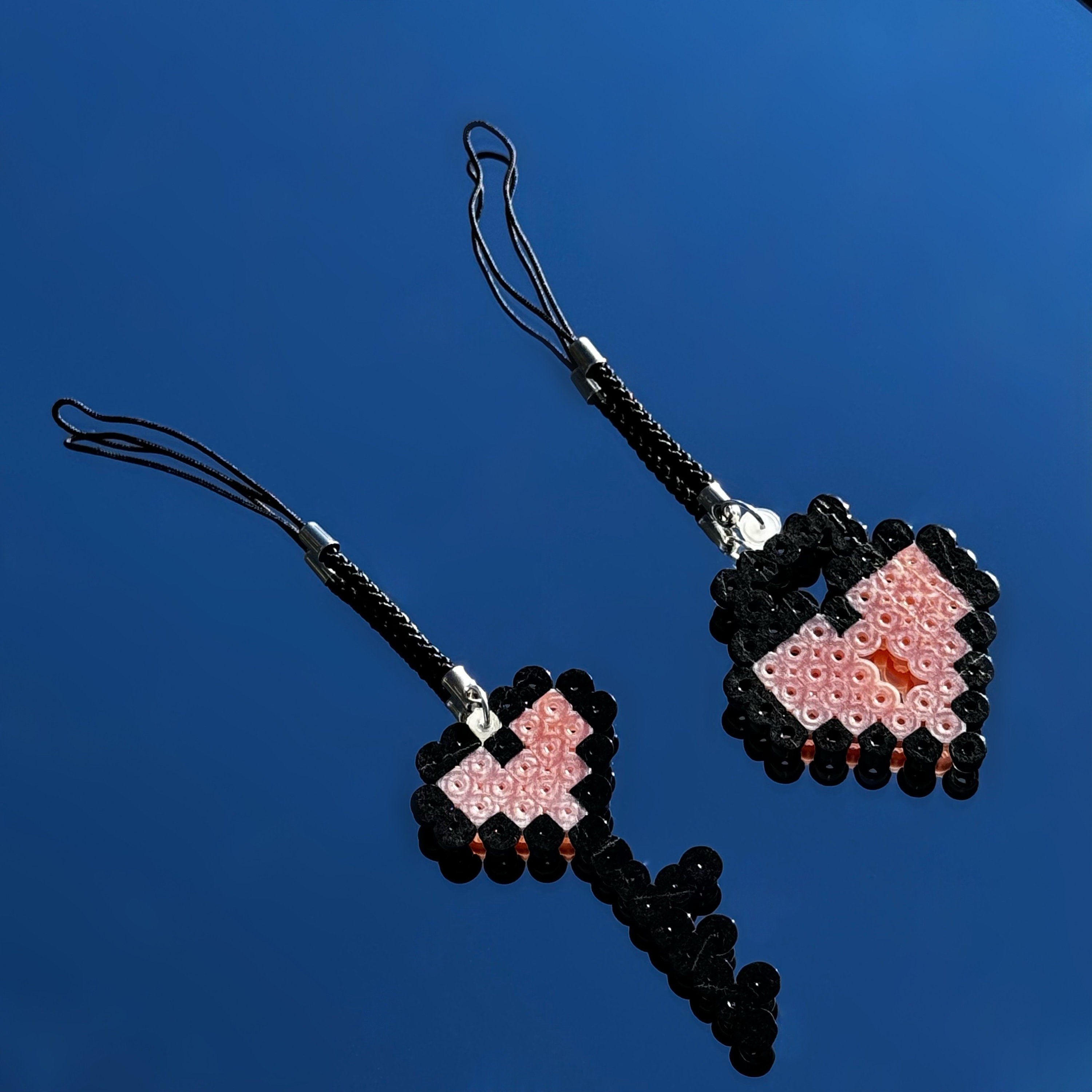 Key and Lock Perler Keychain - Etsy