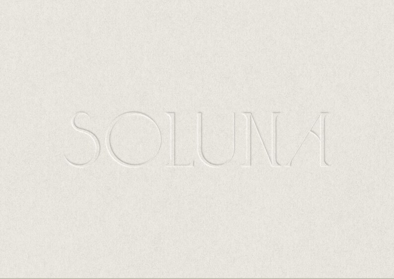 Premade Logo Design - Luxury Branding - Wellness Brand - Chic Logo - Etsy