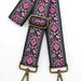 Embroidered Ribbon Crossbody Strap Vintage Style Woven Bag Strap Retro ...