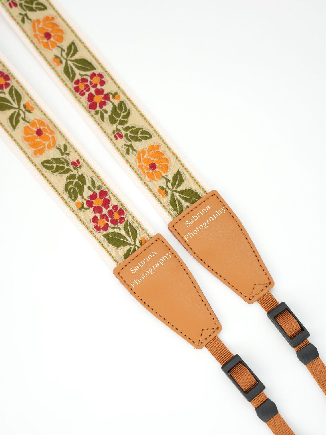 Personalized Embroidered Camera Strap - 1.5" Vintage Ribbon ...