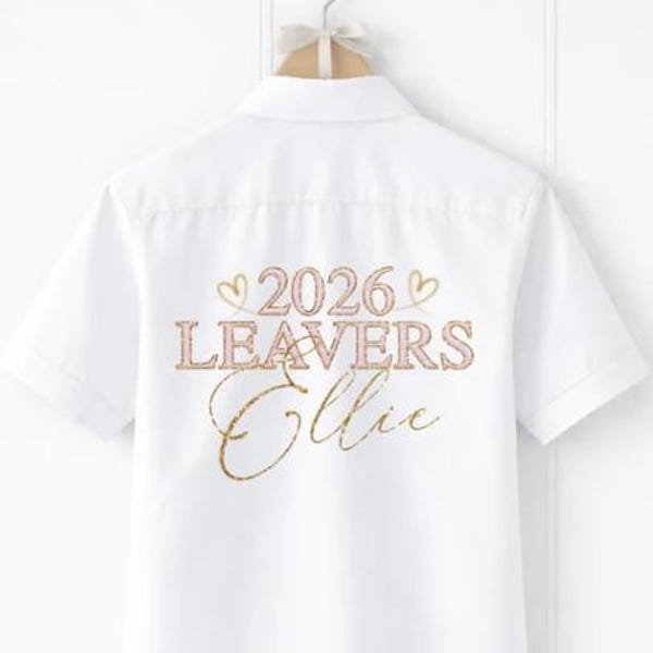 Leavers Shirts Template - Etsy UK