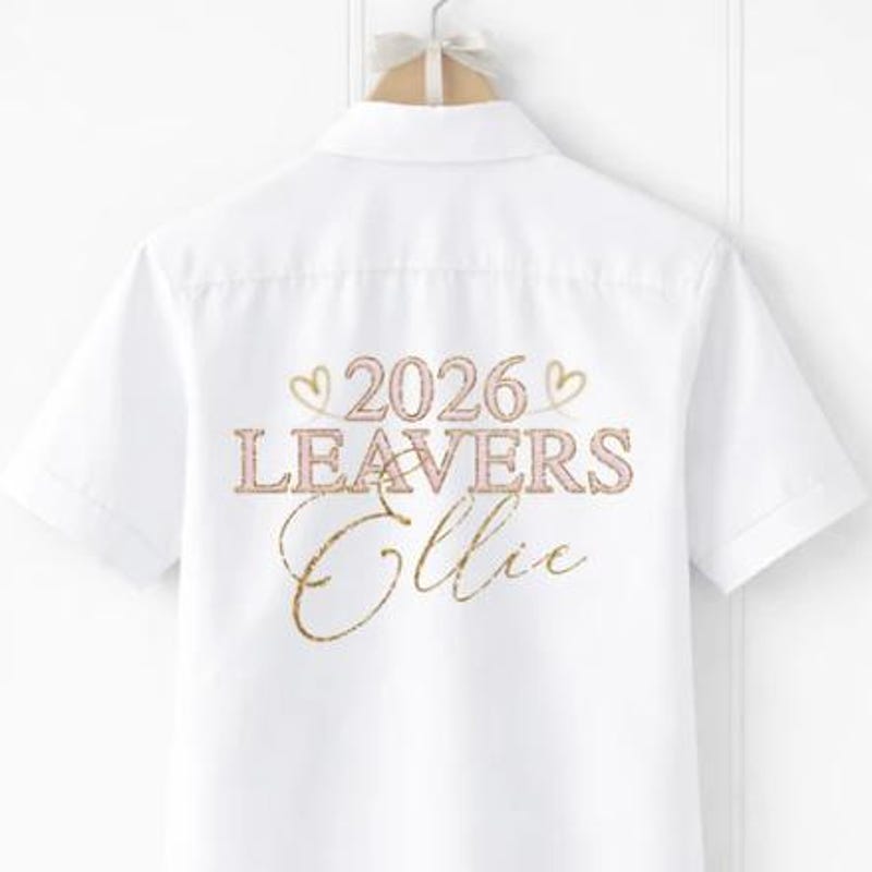 Leavers Shirt Design Template - Etsy UK