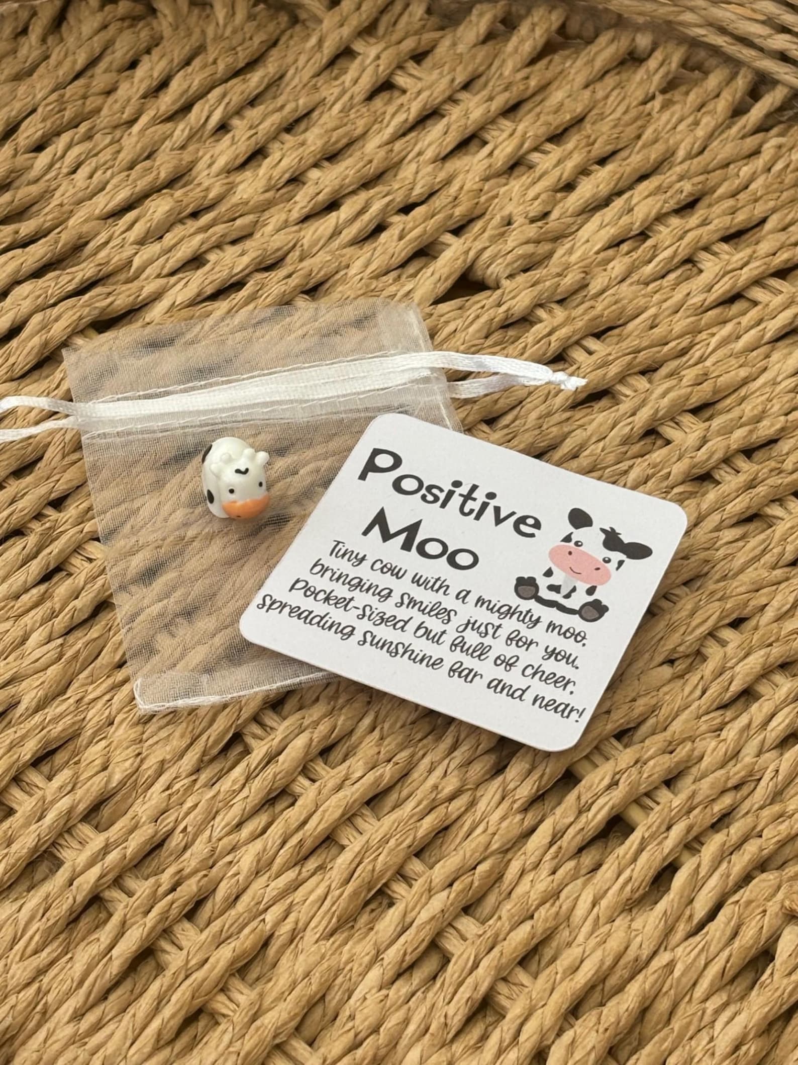 Lucky Cow, Positive Moo, Novelty Cow, Class Gift, Teacher Gift, End of ...