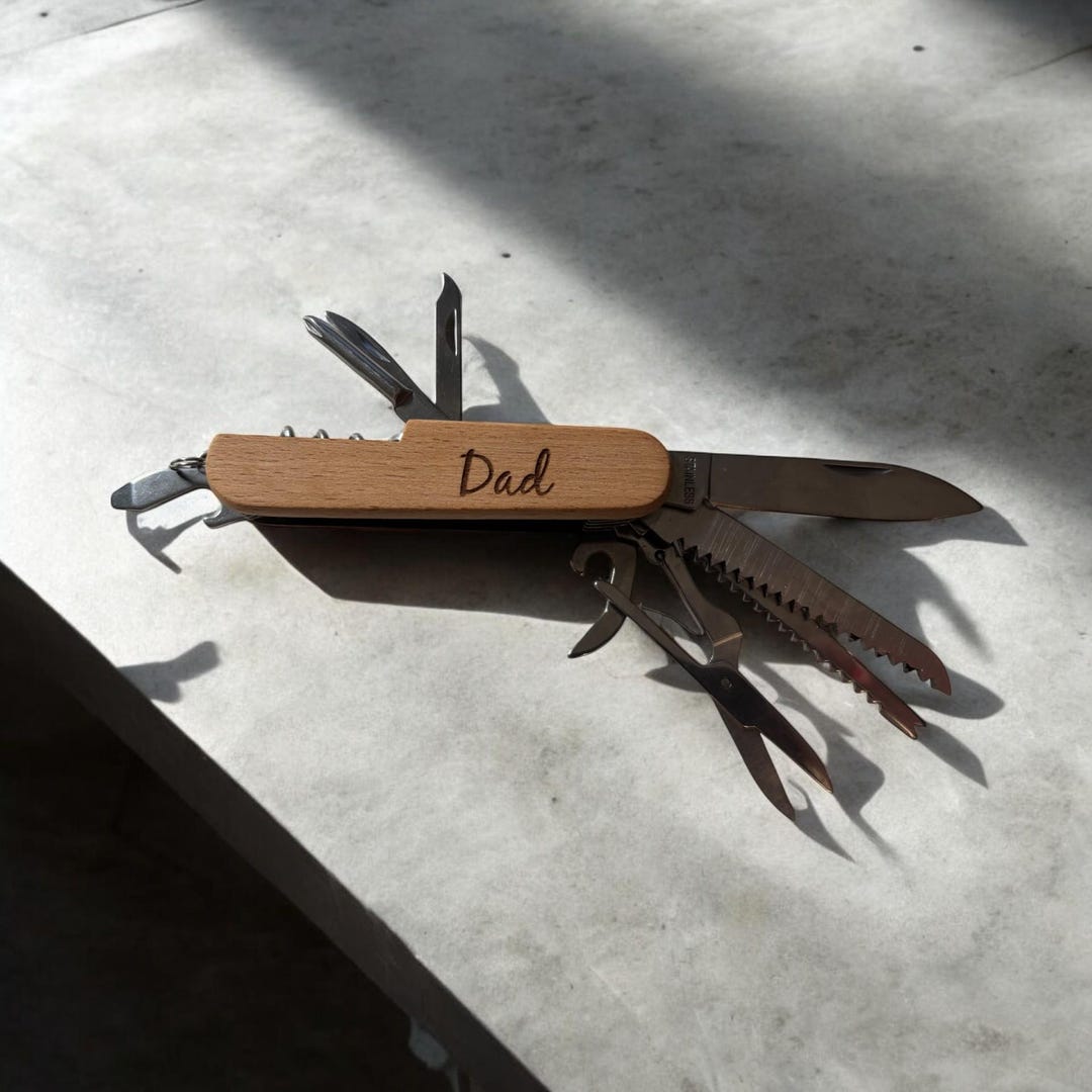 Personalised Multi Tool, Pen Knife, Pocket Knife, Pocket Tool, Engraved ...