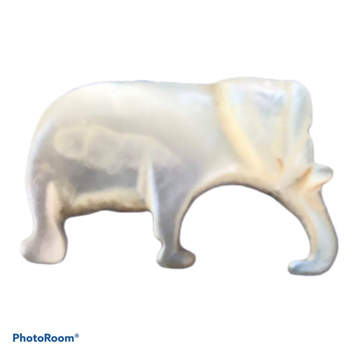 Antique Mother of Pearl 3-D Elephant Charm c. 1900s - Etsy.de