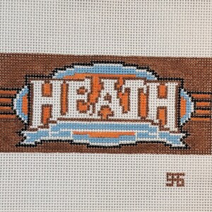 Heath Bar on Needlepoint Canvas, 13 Mesh, Appx 3 X 6" - Etsy