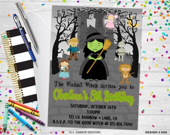 Wicked Thank You Card - Etsy