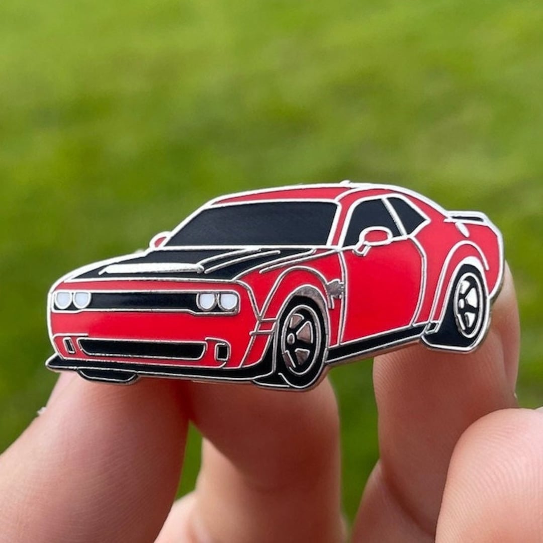 2018 SRT Demon - Cool Car Pins™ - Etsy