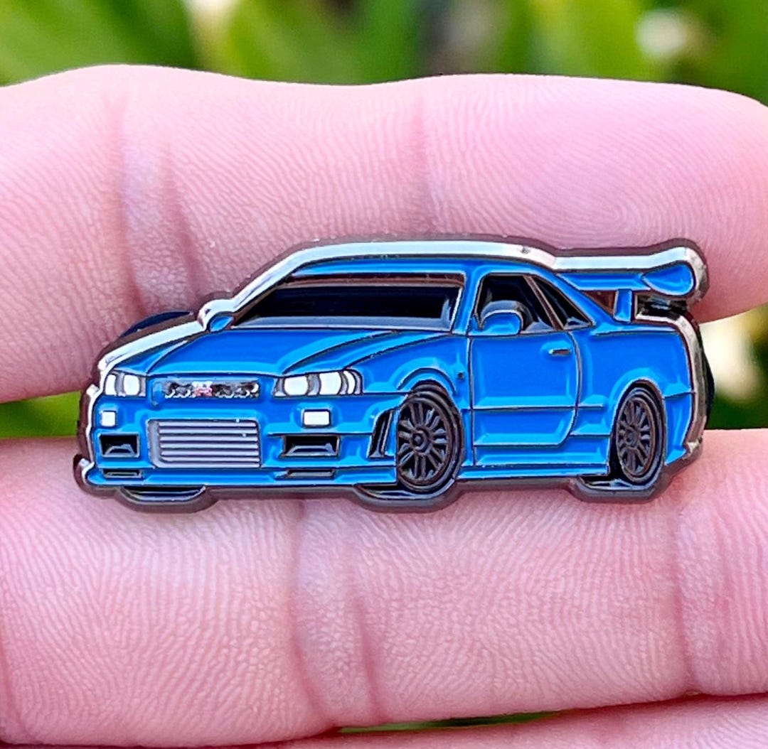 F&F 1999 Nissan Skyline GT-R (R34) - Cool Car Pins™ - Etsy