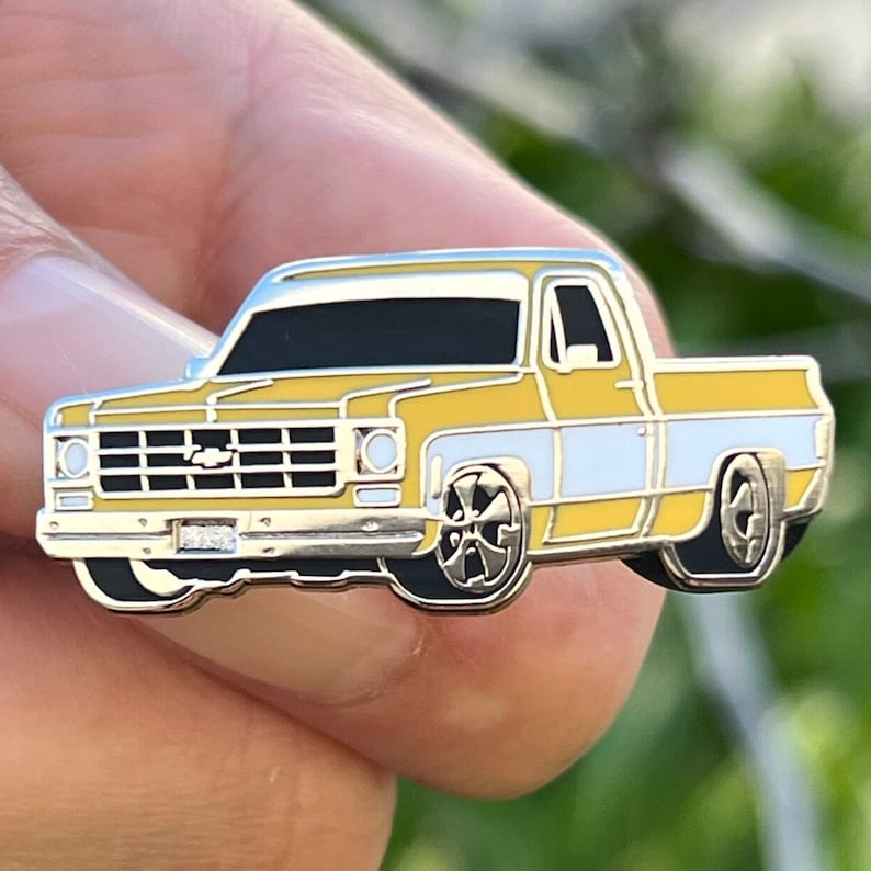 1978 Chevy C10 Square Body Cool Car Pins™ - Etsy