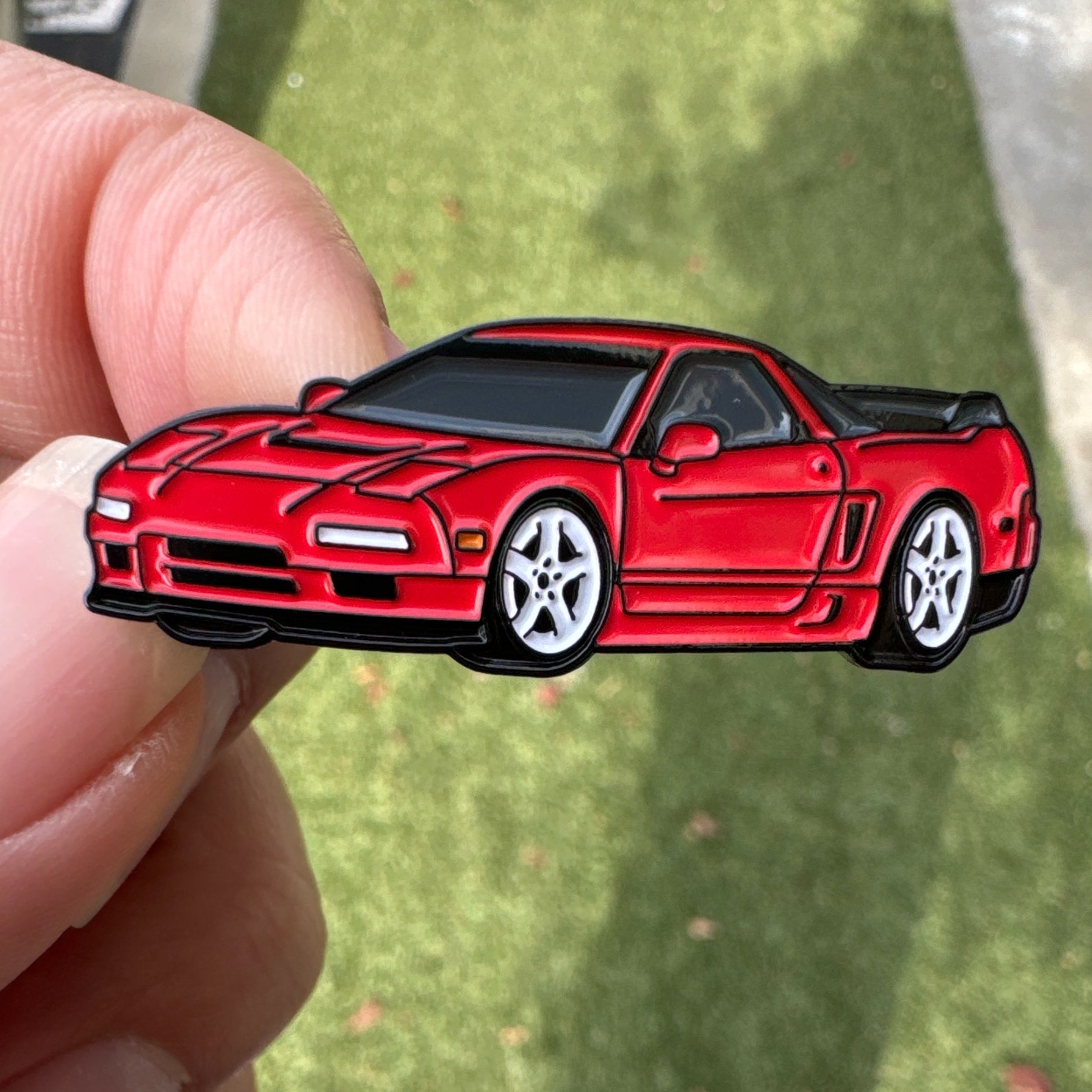 JDM 1995 NSX Car Pin: Soft Enamel Lapel Pin - Etsy
