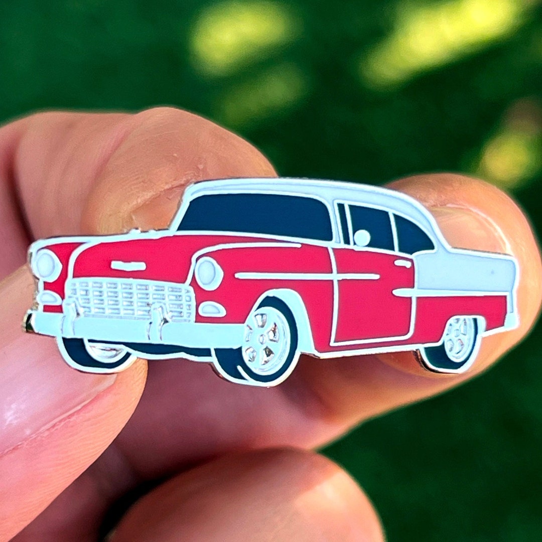1955 Chevrolet Bel Air - Cool Car Pins™ - Etsy
