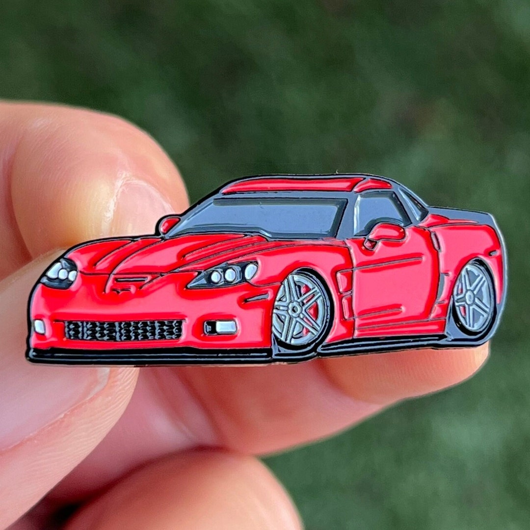 2010 Chevrolet Corvette C6 - Cool Car Pins™ - Etsy